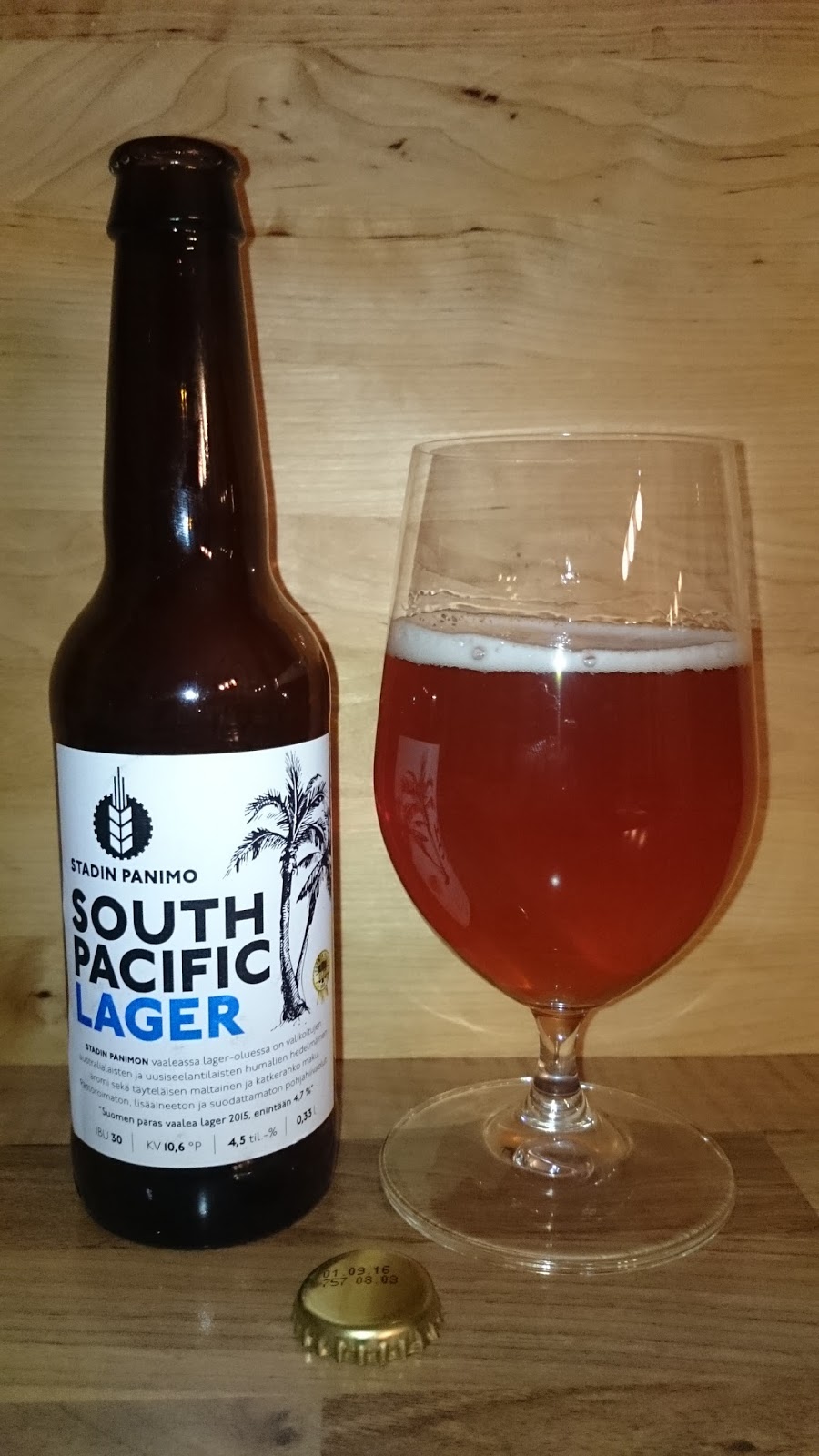 Beer Atlas: Stadin Panimo South Pacific Lager