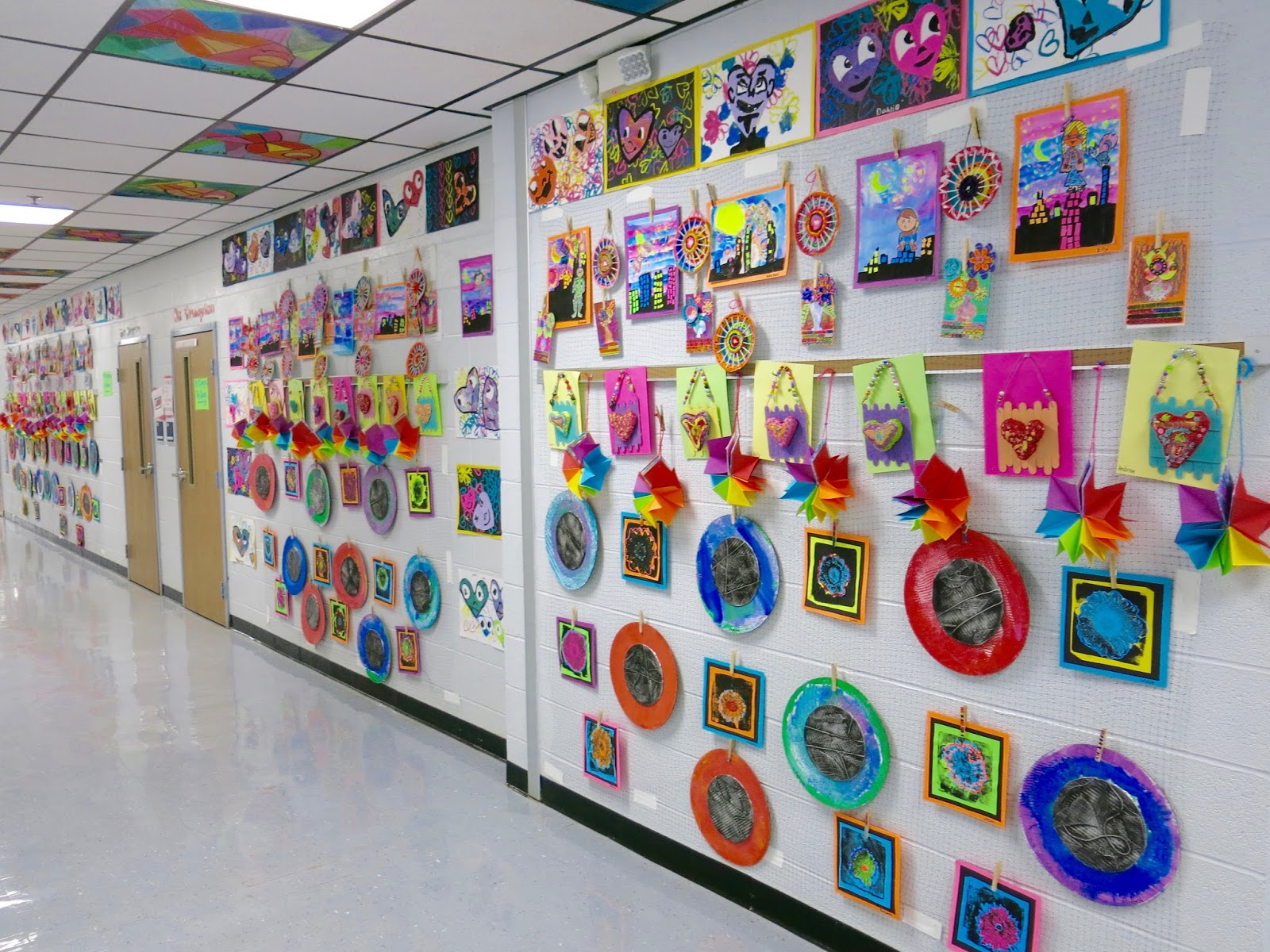 Cassie Stephens: In the Art Room: Art Show 2017, 2-D Displays