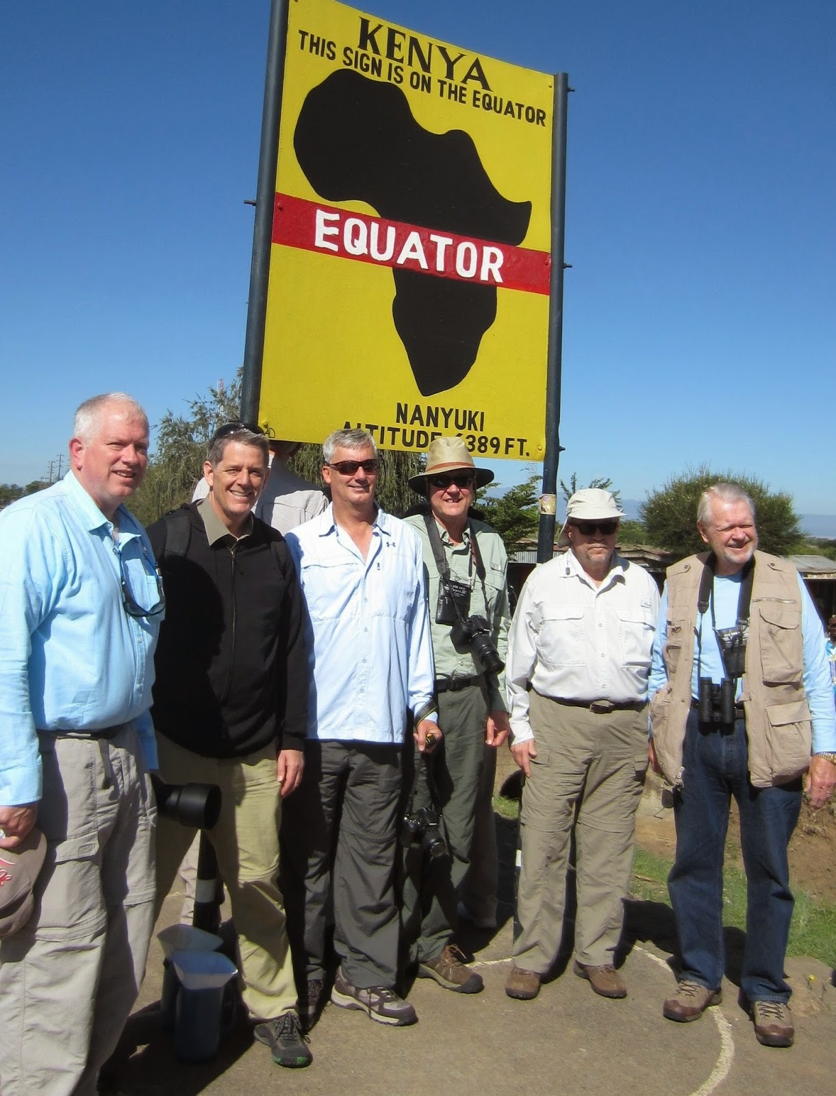 Souvenir Chronicles: AFRICA: CROSSING THE LINE (THE EQUATOR LINE, THAT ...