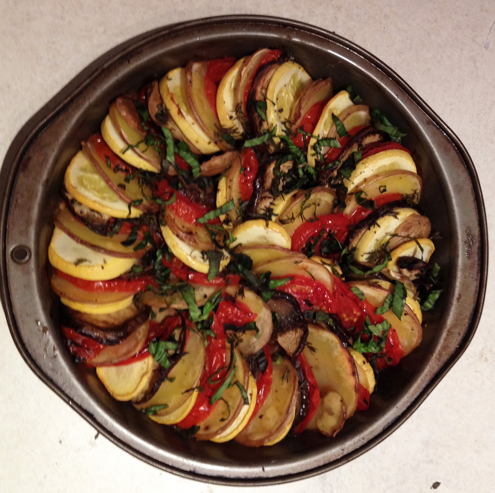 Eat, Run, Read: Provençal Vegetable Tian