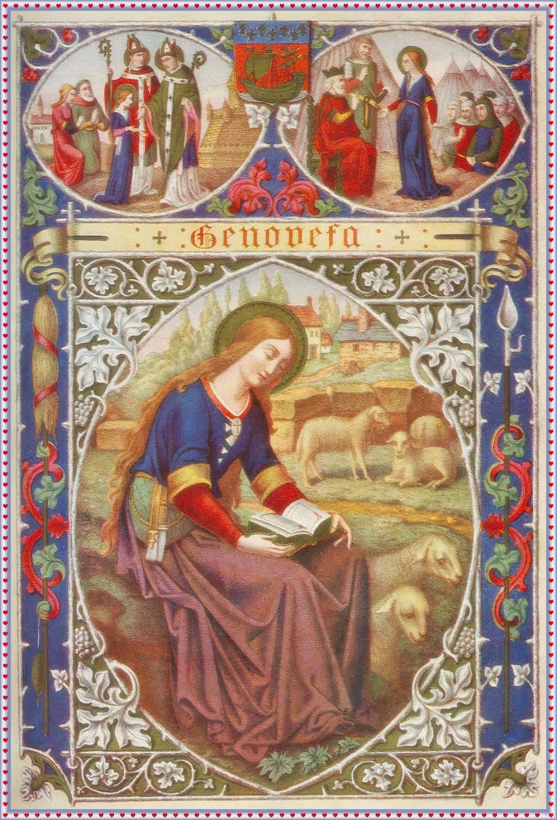 AMOR ETERNO: Santa Genoveva - (422-502) - Fiesta Enero 3