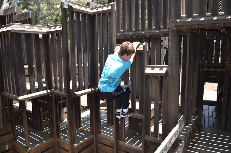 Kauai June 2012: Kamalani Playground at Lydgate Park: