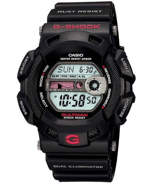 Casio G Shock User Guide and Review: Master of G: G Shock G 9100 Gulfman