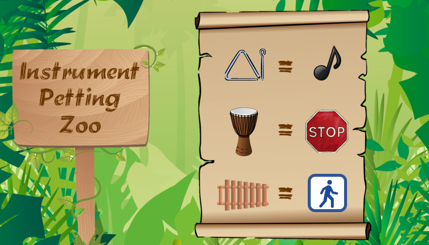 Music with Mrs. Dennis: Instrument Petting Zoo