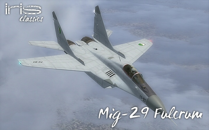 Aéro Virtual FSX: IRIS Classics MIG-29 FSX-FS2004
