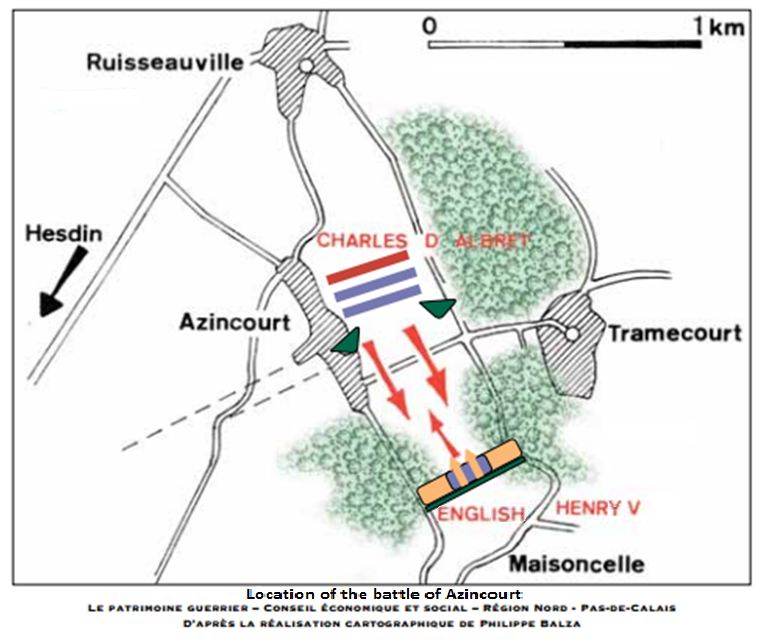 PROJET GALLOIS DE FOUGIÈRES (1415-2015): The battle of Azincourt ...