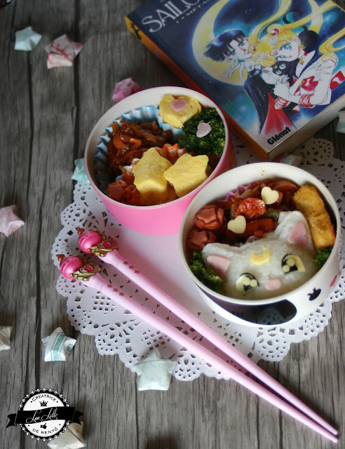 Bento Artémis de Sailor Moon - Les Folies de Lau-Lotte