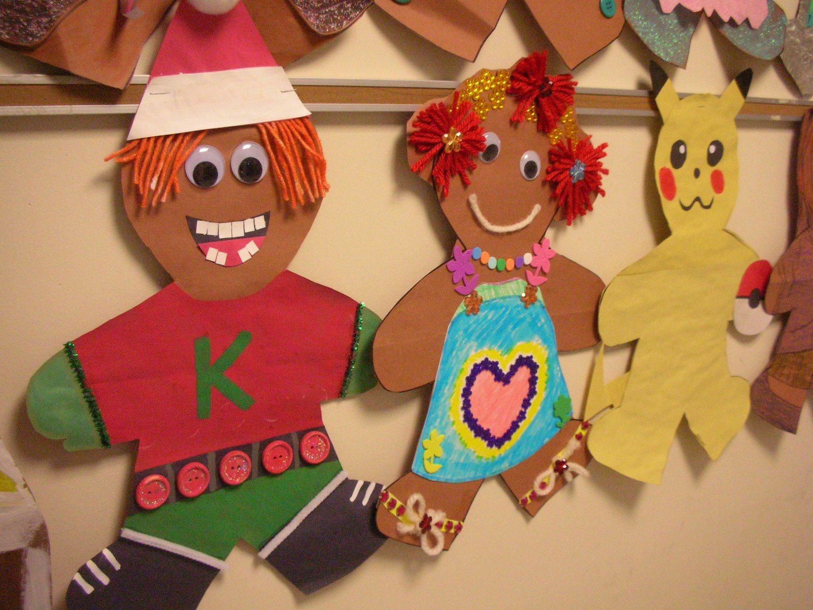 Kindergarten Kids: Gingerbread Friends