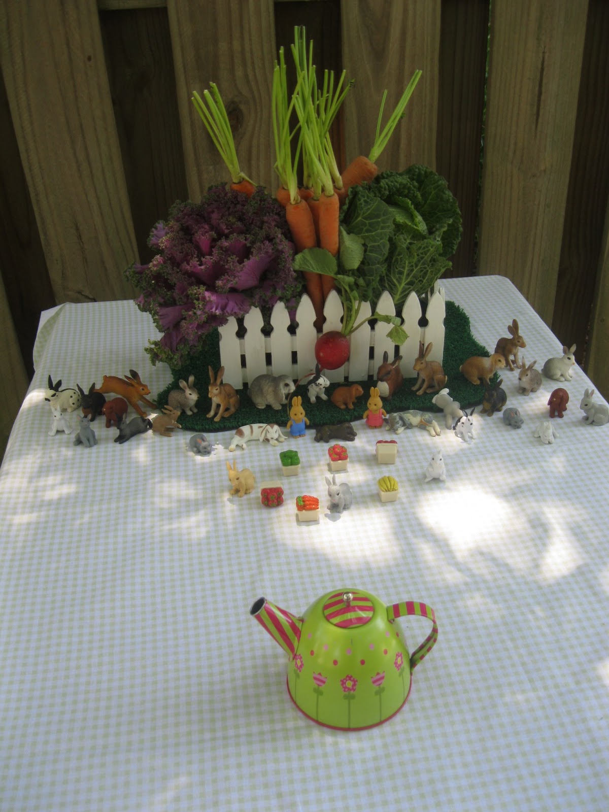 Whimsical Ways: Backyard Rabbit Tea Party