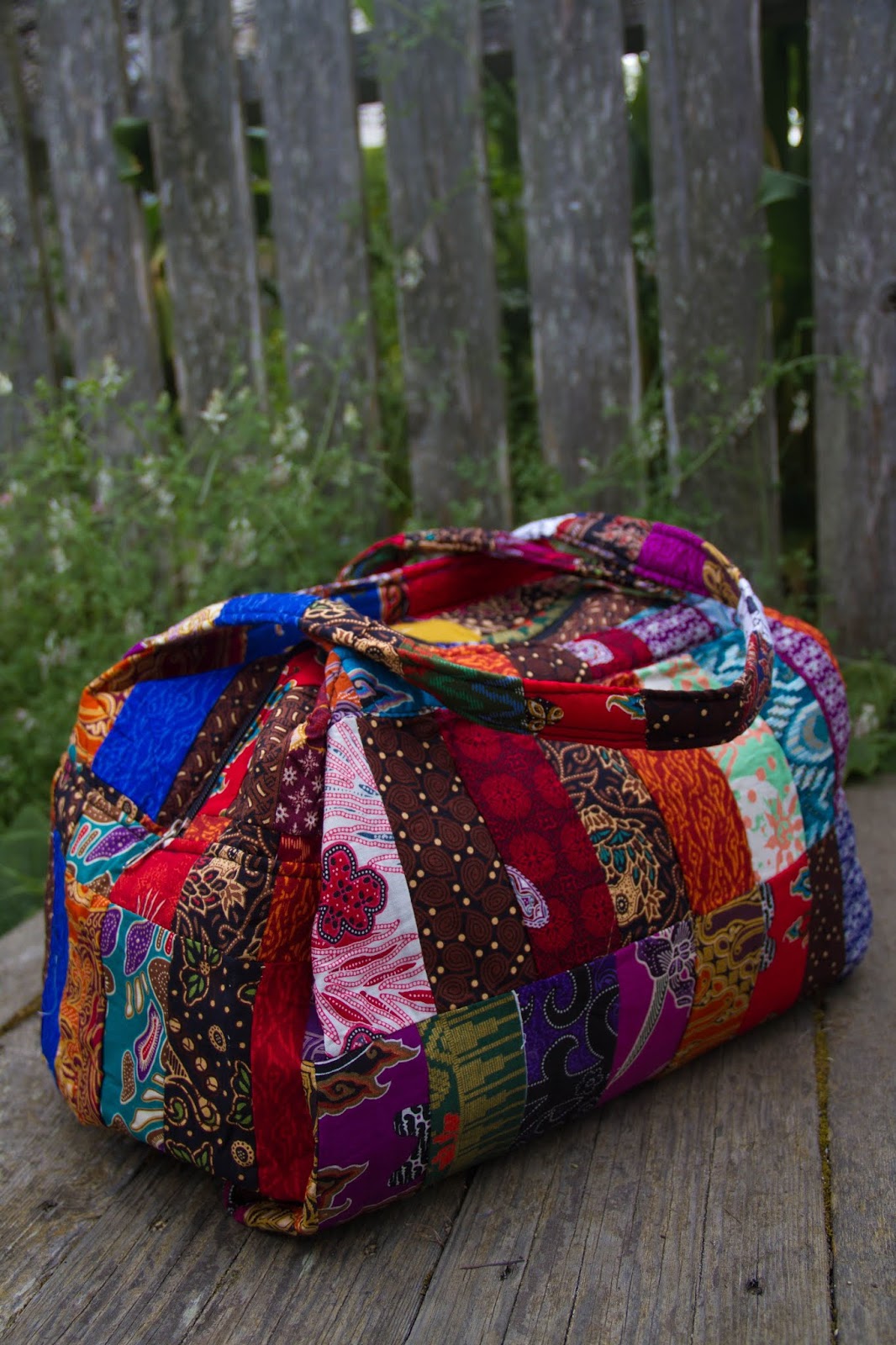 Bolsos de patchwork - Jadewoman