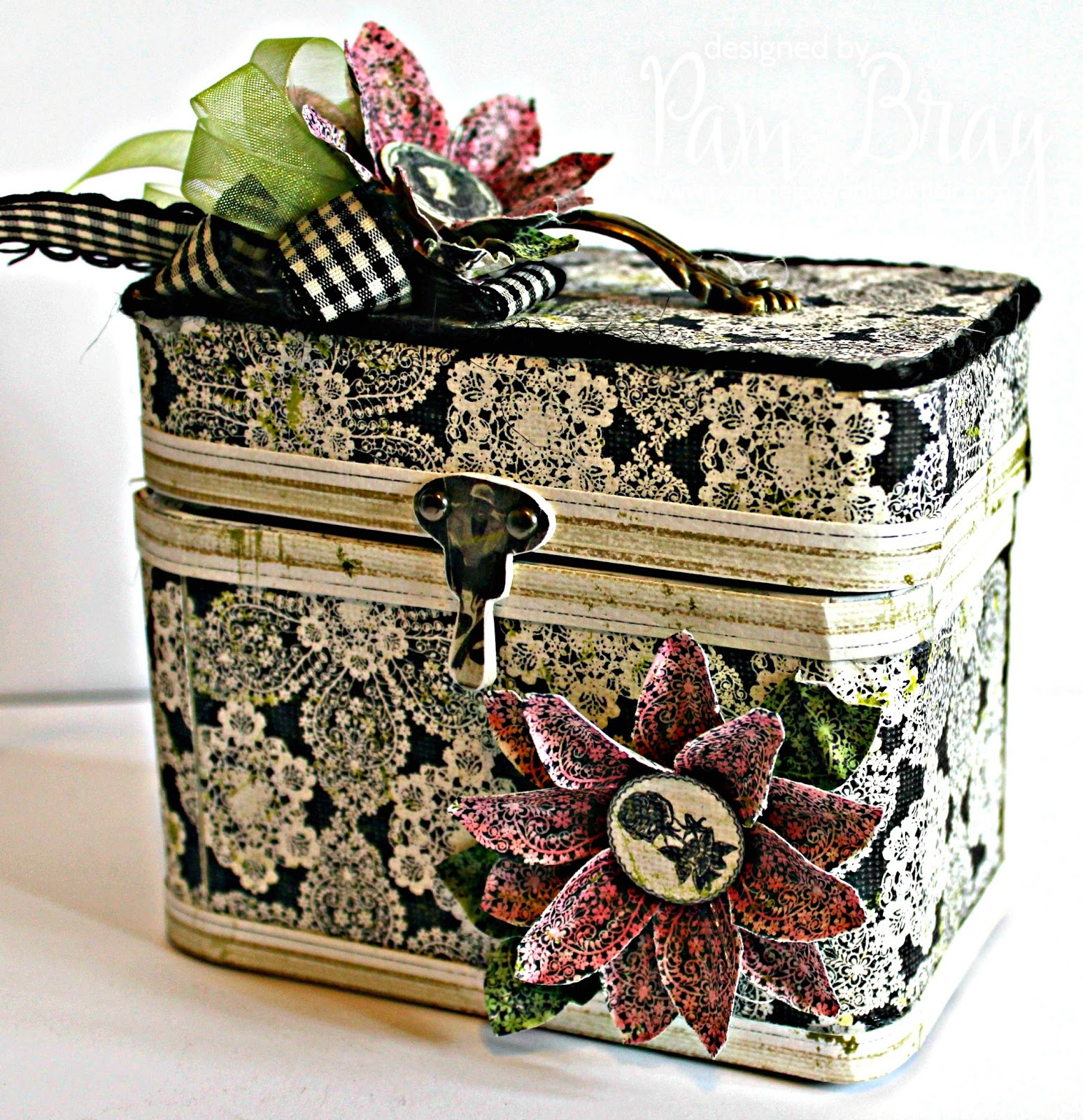 Pam Bray Designs: A Girl with Flair: Craft Hoarders Blog Hop with Prize