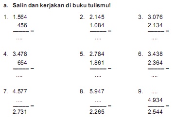 Soal Matematika Sd Kelas 6 Penjumlahan Dan Pengurangan Penggalan ...