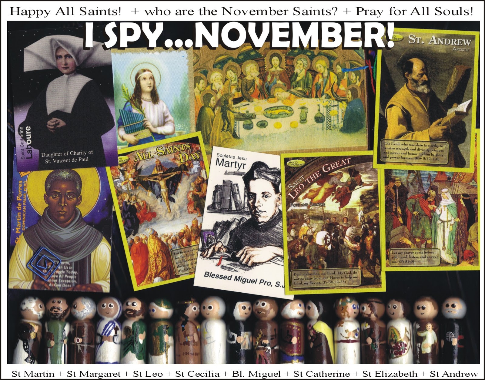 I Spy...ALL SAINTS in NOVEMBER! - Equipping Catholic Families