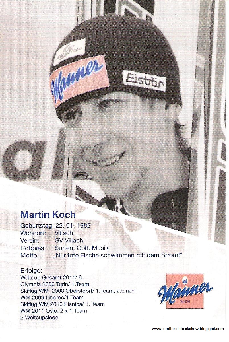 Z miłości do skoków : Martin Koch