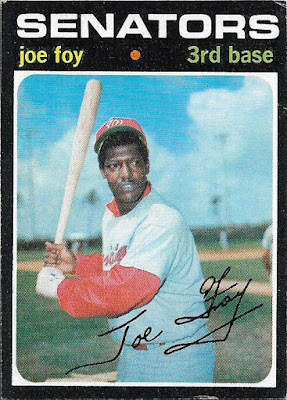 Topps 1971: no. 706 - joe foy