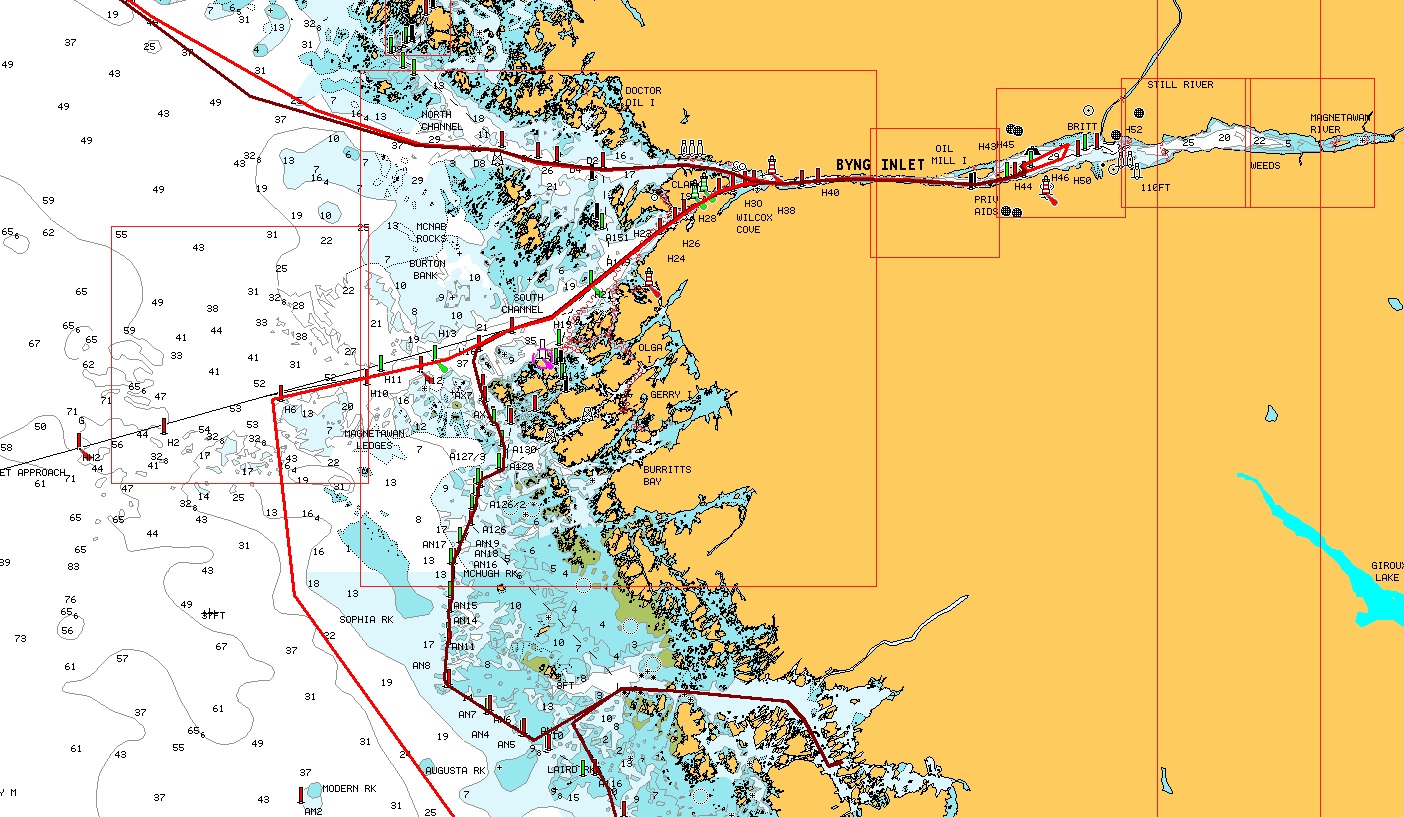 Voyages of S/V Dash: Parry Sound to Byng Inlet