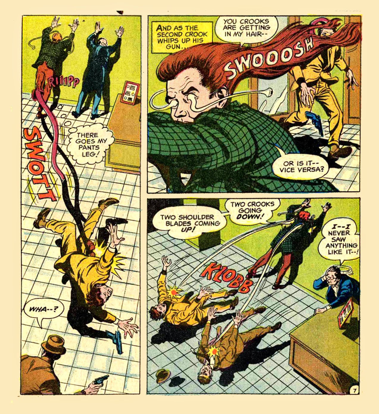 Gone & Forgotten: THE ELONGATED MAN'S GROSSEST STRETCHES