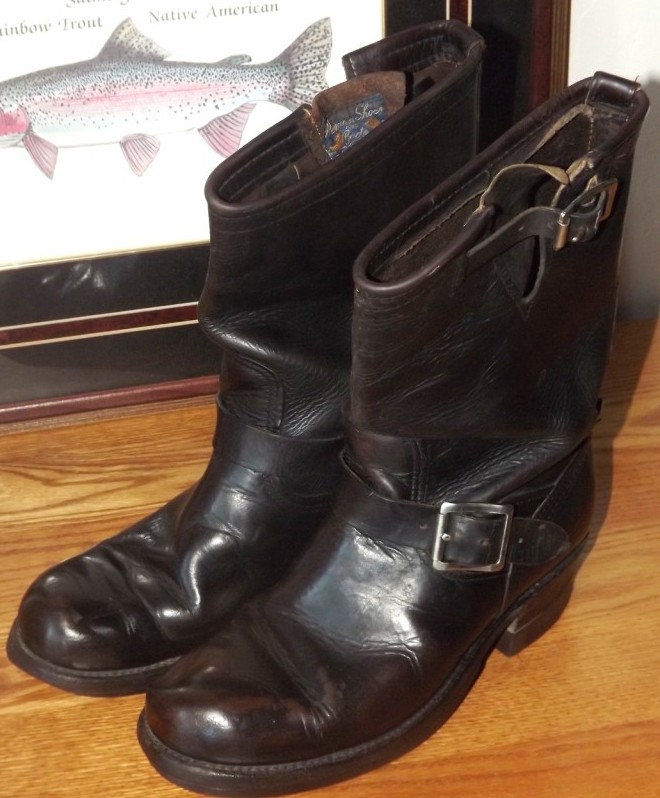 Vintage Engineer Boots: 1950'S HERMAN ENGINEER BOOTS