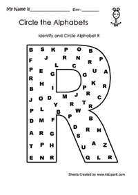 Kids Worksheets: Alphabet Recognition Worksheets for Preschool and Pre ...