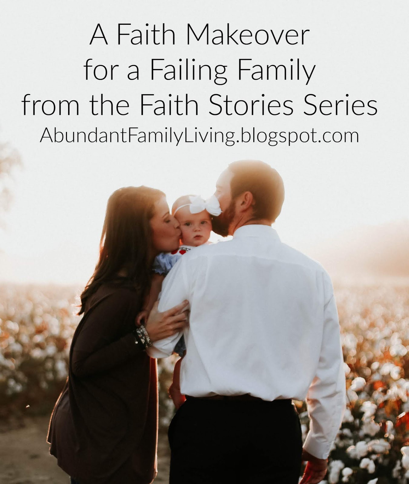 Abundant Family Living: A Faith Makeover For a Failing Family (Faith ...