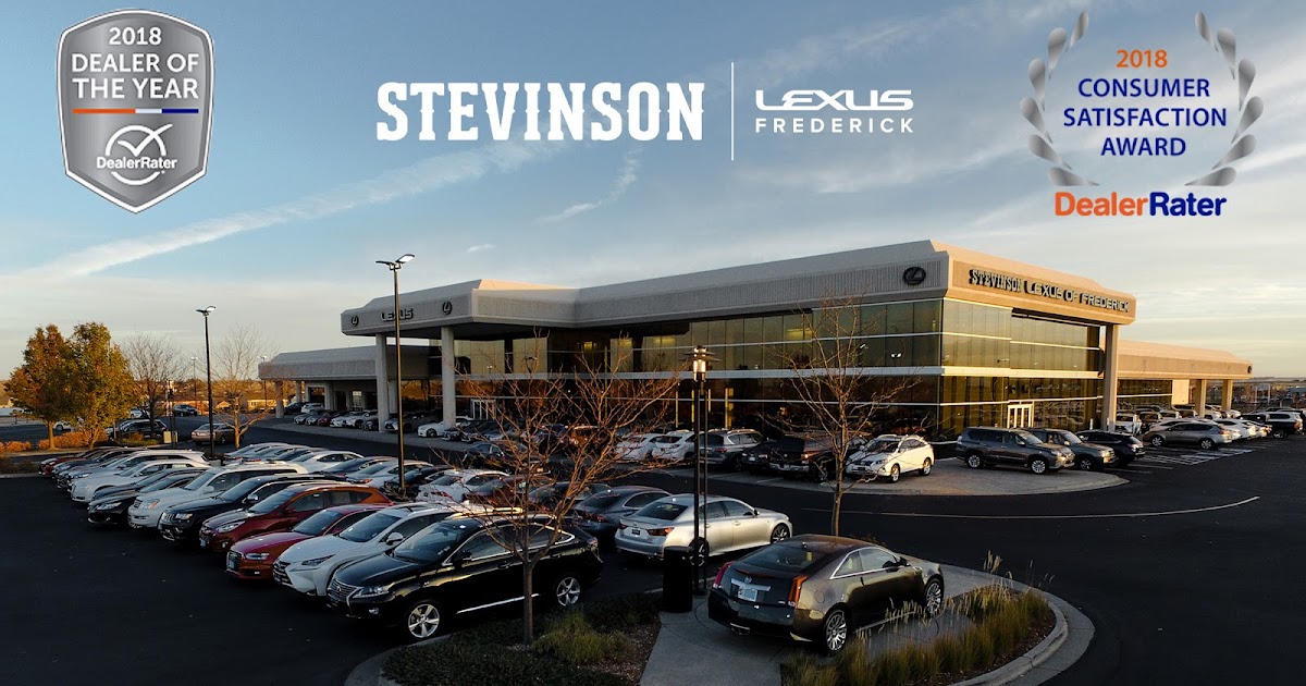 Stevinson Lexus of Frederick Awarded 2018 Dealer of the Year Award ...