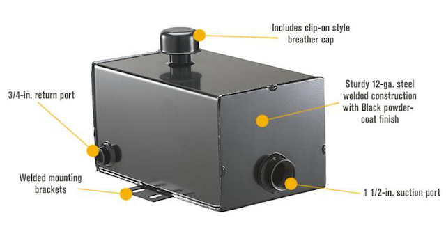 Fungsi reservoir & desain reservoir sistem hidrolik