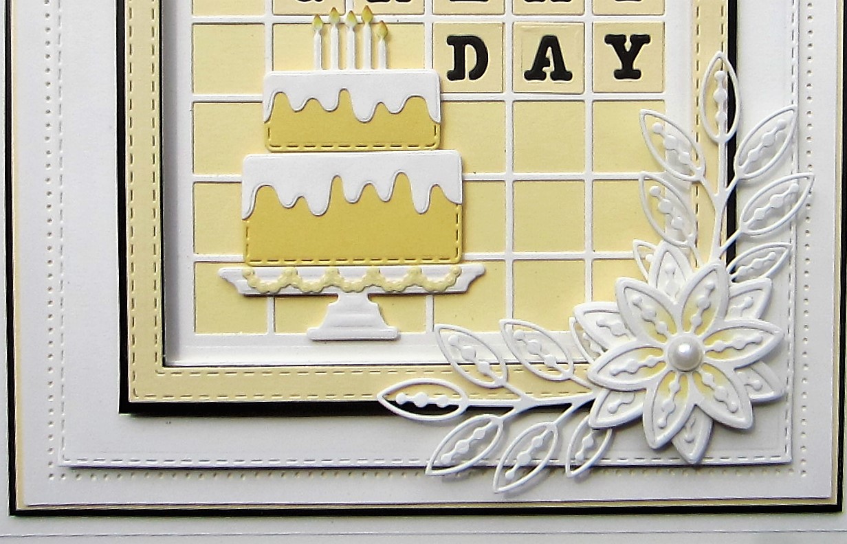 PartiCraft (Participate In Craft): Alphabet Birthday Grid Card