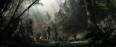 portada avatar corriendo por el bosque