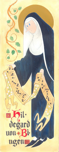 island life- in a monastery: FEAST DAY for the SYBIL of the RHINE