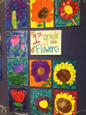 The Colorful Art Palette: Week 4... Half way done!