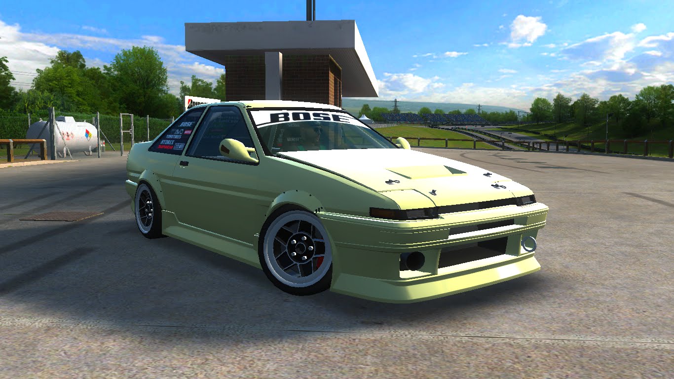 XR - TOYOTA COROLLA AE86 SEDAN D1GP (FULLPACK) *0.6r*