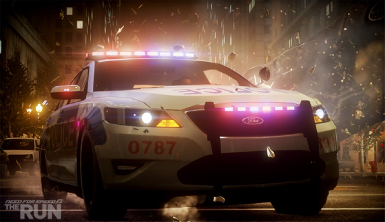 The new police car from NFS The run hd wallpaper ~ The Wallpaper Database