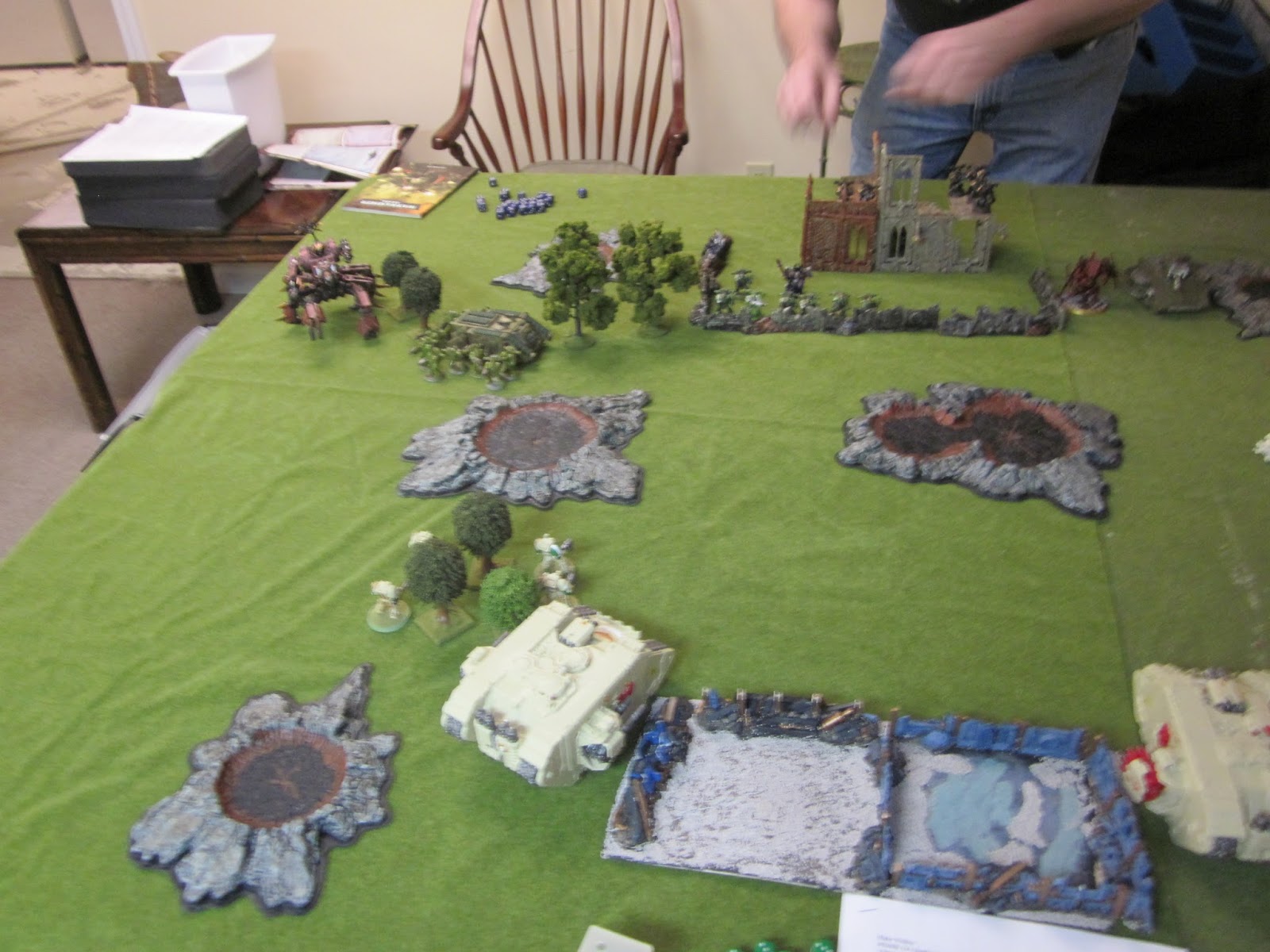 Blake's Gaming Adventures: Photos from WH40K Game, 26AMR17: AAR.