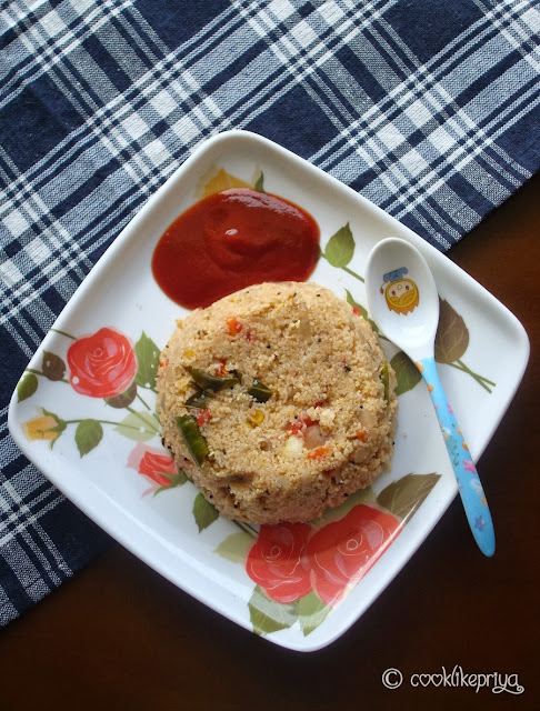 Cook like Priya: Wheat Semolina Upma | Godumai Rava Upma | Samba Rava ...