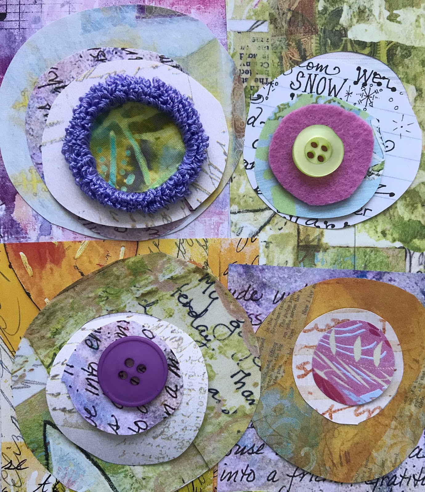 Joyful Puttering: Collecting Creating Connecting: Circles and Squares ...