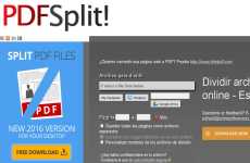 PDF Split: cortar o dividir documentos PDF en partes online