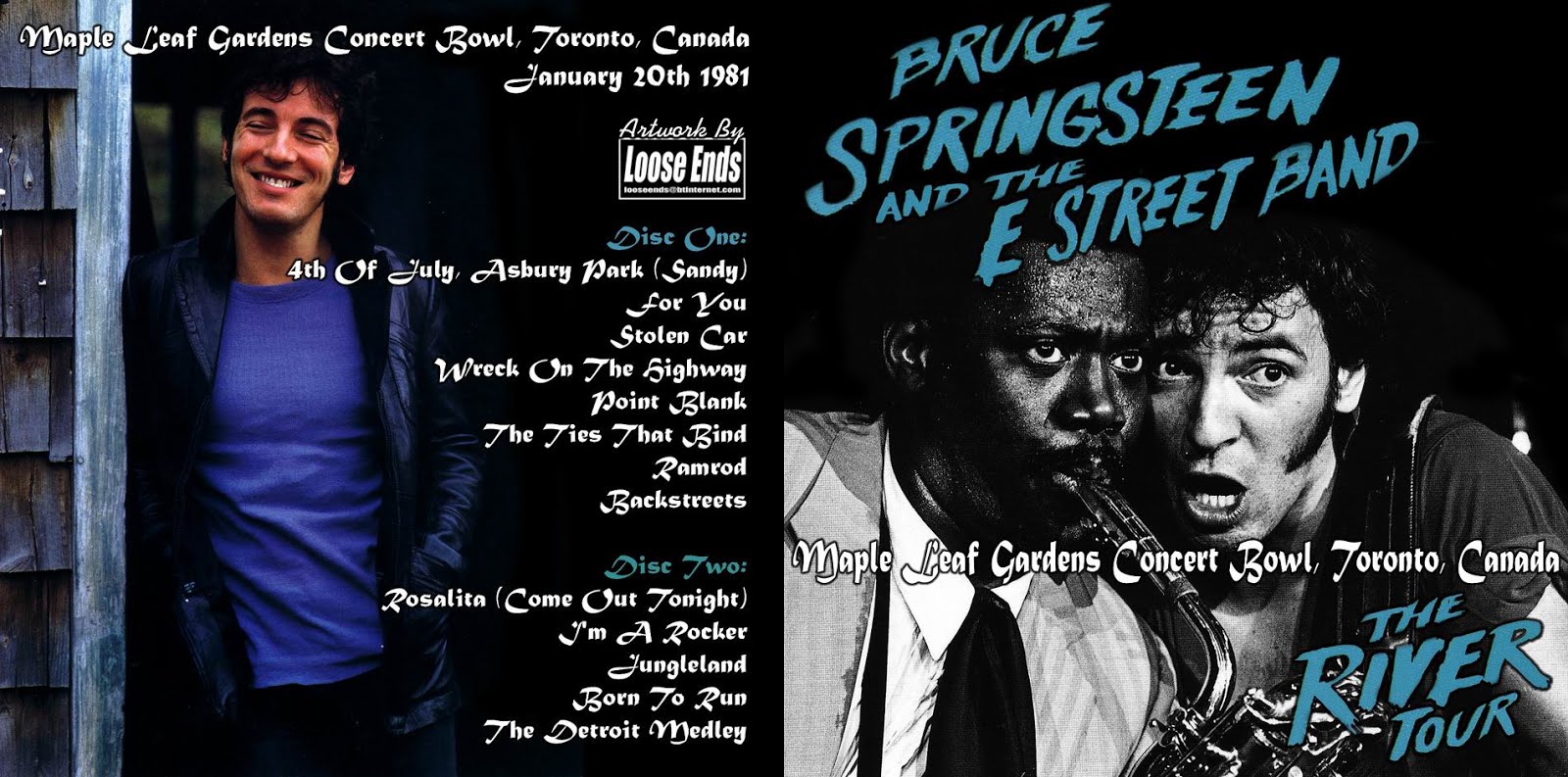 T.U.B.E.: Bruce Springsteen - 1981-01-20 - Toronto, ON (SBD/FLAC)