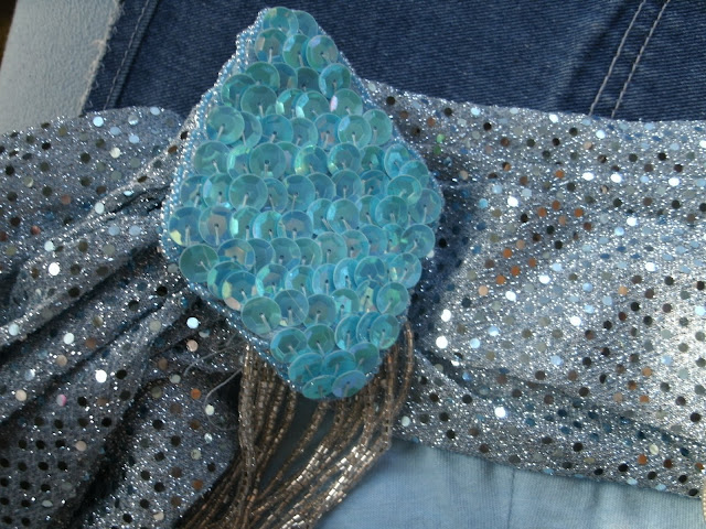 Naima's Bellydance Blog: Beading Tutorial: Fish Scales