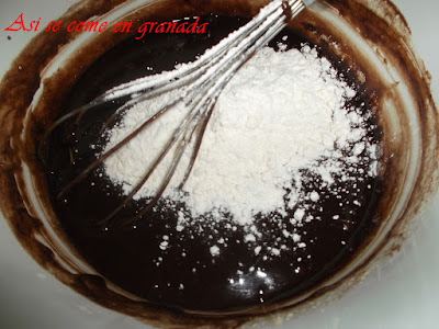 Así se come en Granada.: Coulant de chocolate