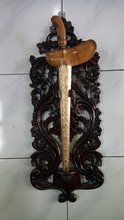 Blawong Tempat Keris Murah Ukiran Alusan [JK279] | PEMAHARAN PUSAKA
