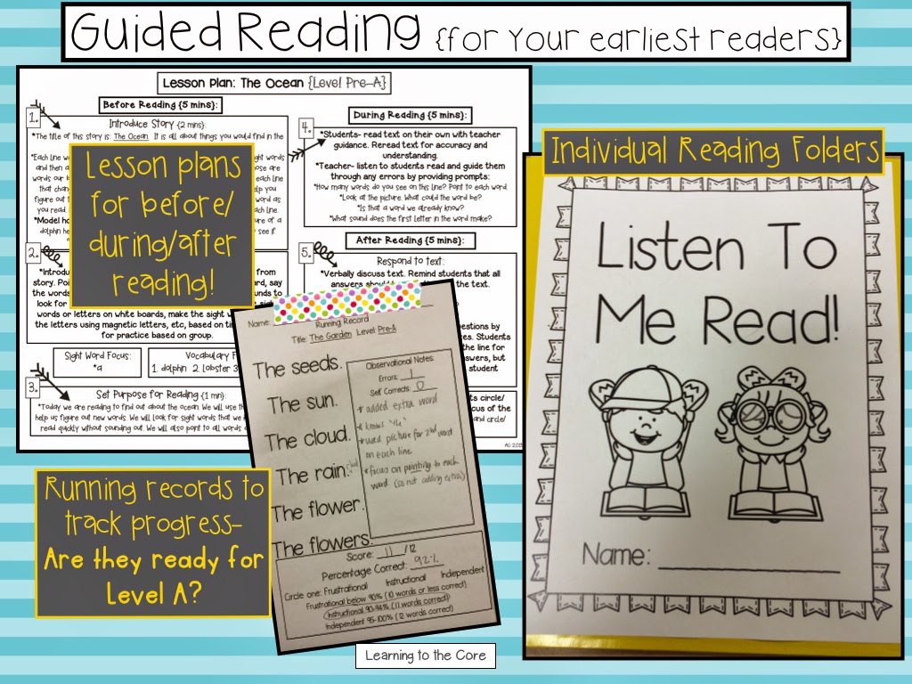 Guided Reading for Your Earliest Readers - Literacy with Aylin Claahsen