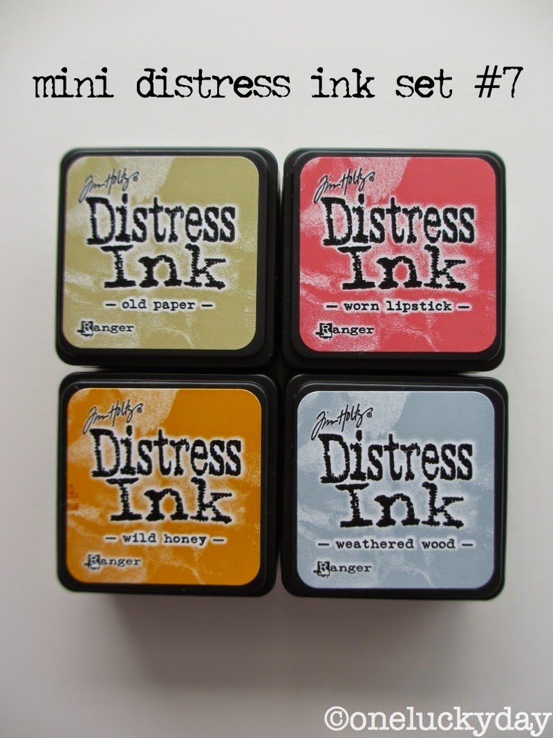 One Lucky Day: Distress Ink Giveaway