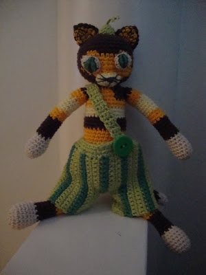 KLOCKARBARN: Katten Findus - Findus the cat