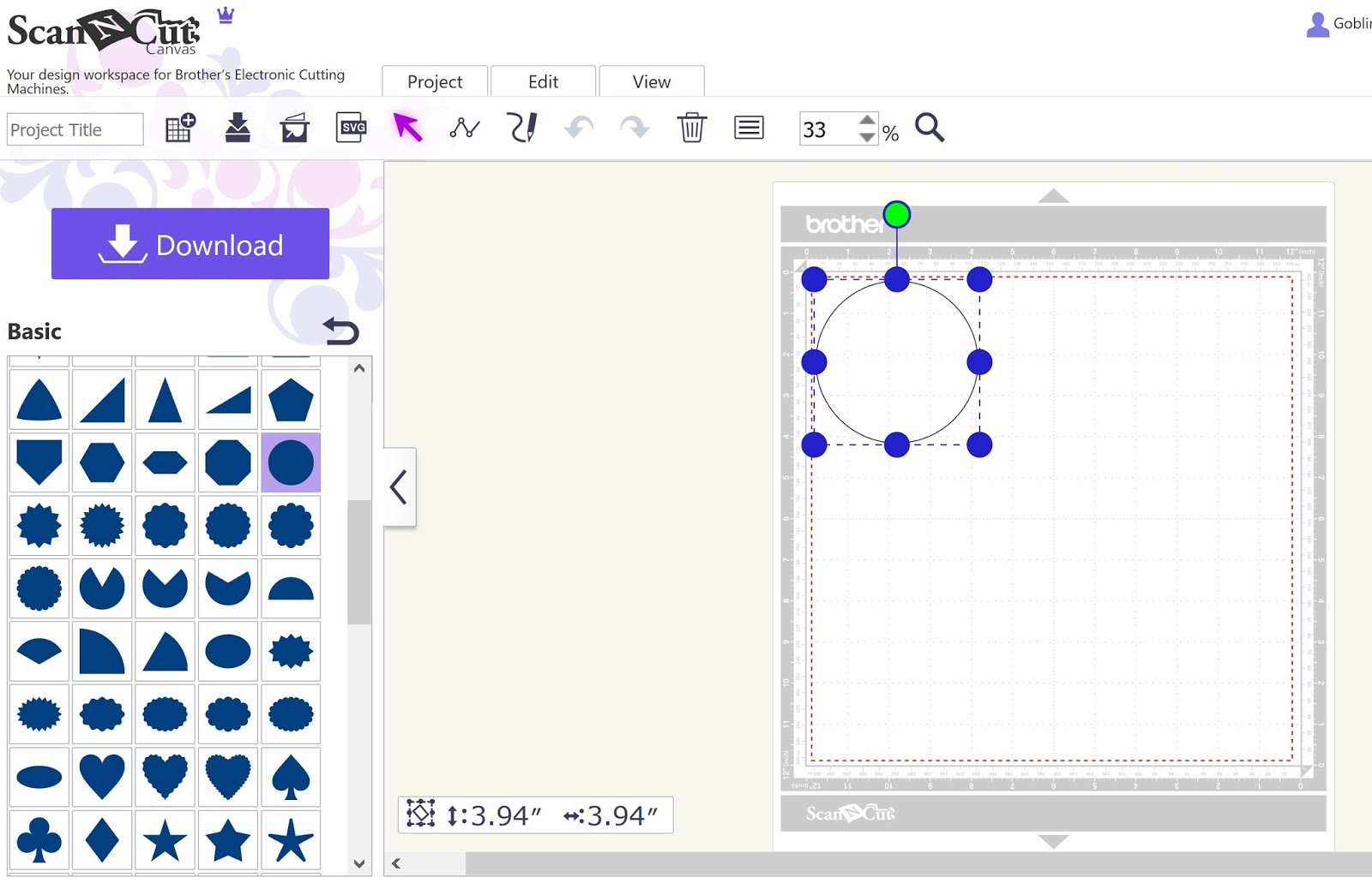 Goblinf's Blog: Canvas - Manipulating Basic Shapes - Resize, Weld and ...