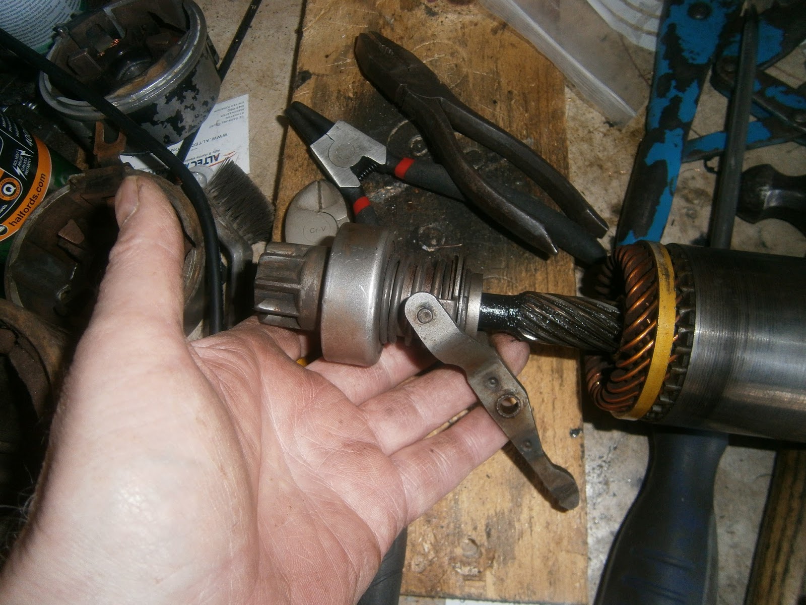 Lotus Excel Restoration: The Lucas 3M100 starter motor revisited.