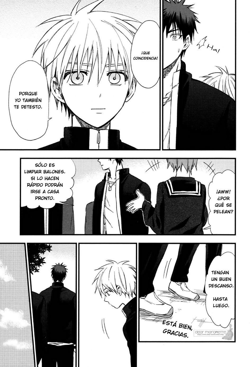 PDB Doujinshis Fansub...♥: Kagami x Kuroko Doujinshi en español: Toramin