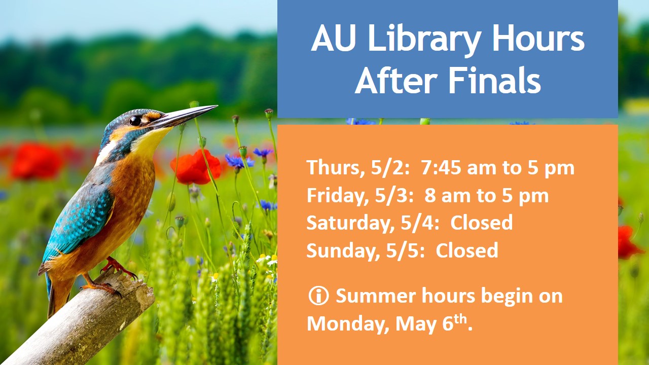 Archer Library News Library Hours After Finals archer-library-news-library-hours-after-finals