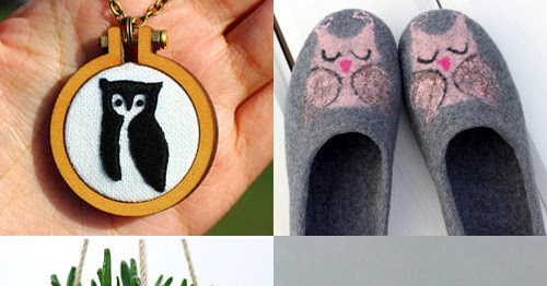 My Owl Barn: 12 Beautiful Handmade Gift Ideas From Etsy