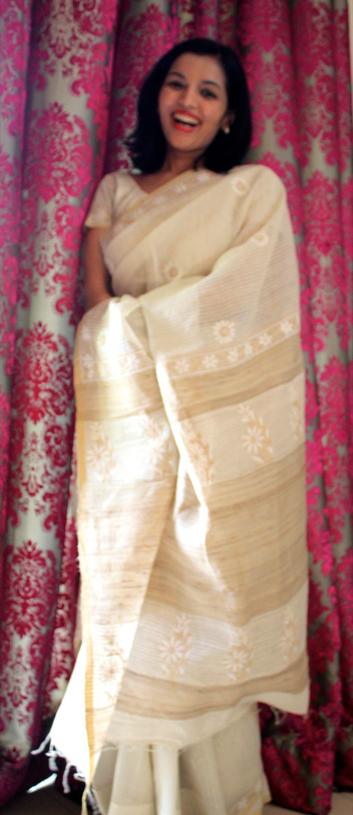 Sohum Sutras: Maheshwari sari