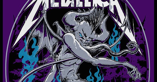 INSIDE THE ROCK POSTER FRAME BLOG: Squindo Charlotte Metallica Poster ...